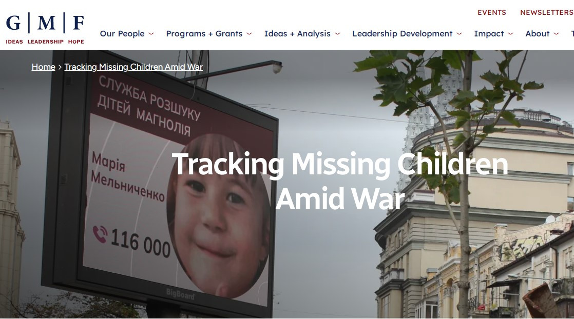 Tracking Missing Children Amid War